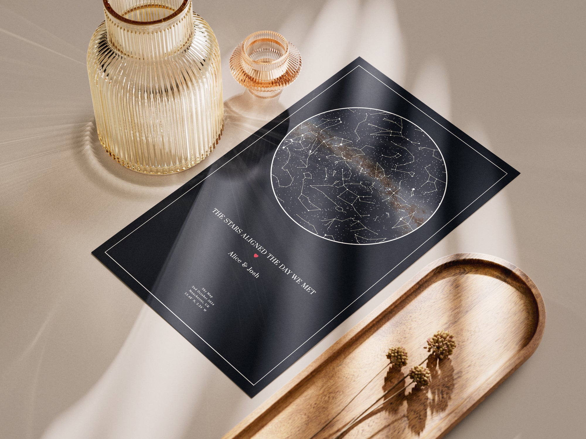 Celebrate Life’s Special Moments with Custom Star Maps | Skylit Studio